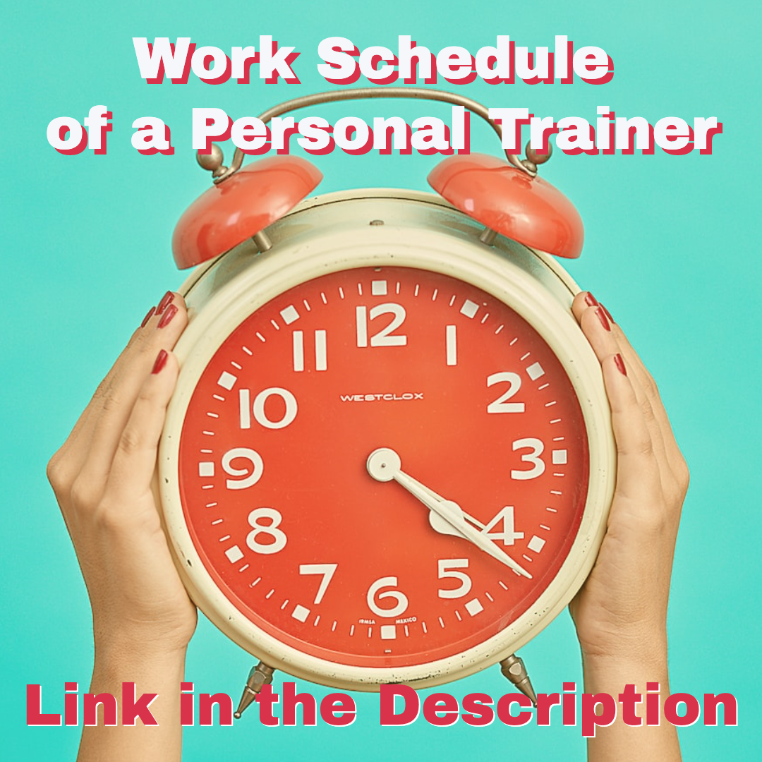 Work Schedule of a Personal Trainer - API Fitness
